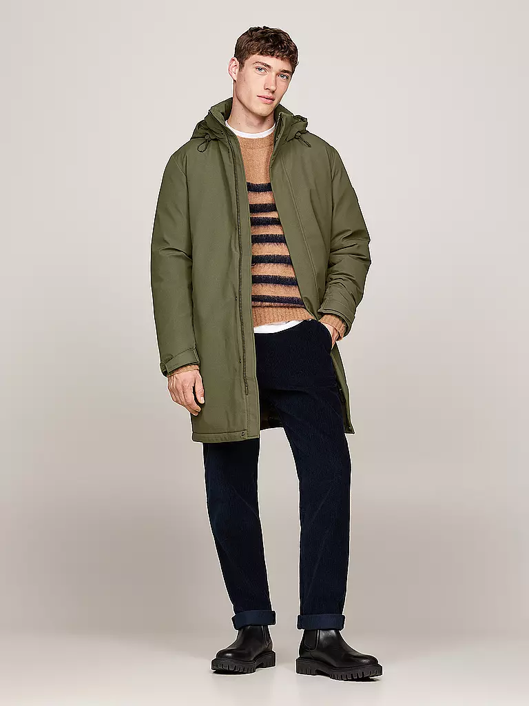 Technical parka tommy hilfiger store